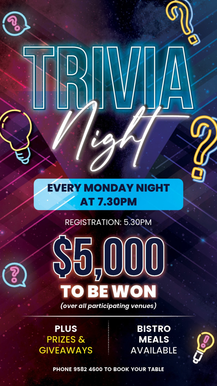 Trivia Night at Mulgrave Country Club - Mulgrave Country Club
