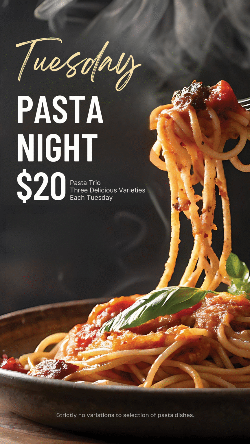 Tuesday Pasta Night at Mulgrave Country Club - Mulgrave Country Club